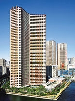 Shibaura Island Cape Tower Exterior – JAPAN PROPERTY CENTRAL K.K.