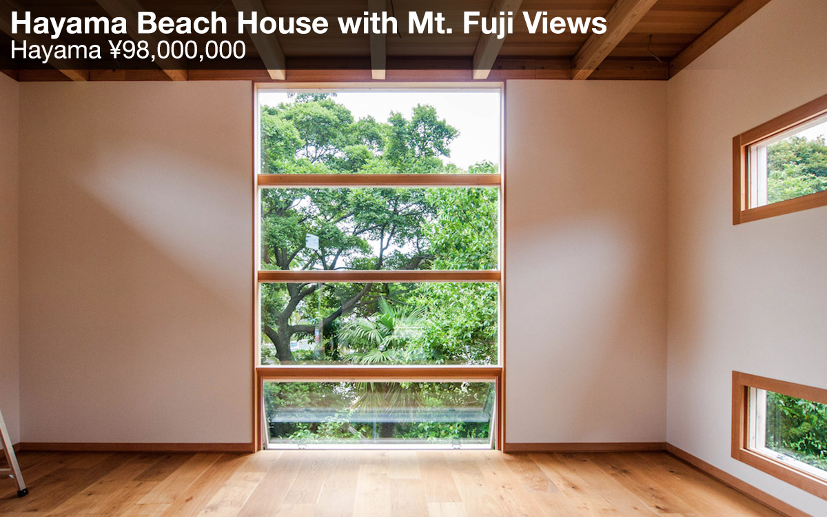 Hayama Beach House Front – JAPAN PROPERTY CENTRAL K.K.